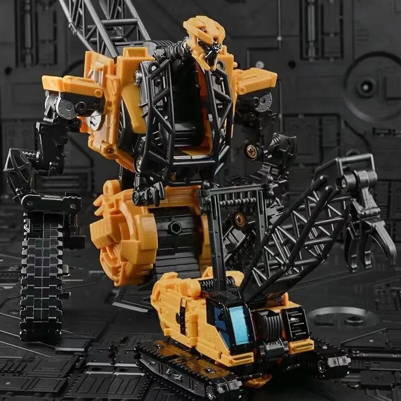 Трансформер KIBVE игрушки Девастатор Hook 17см Строительная техника