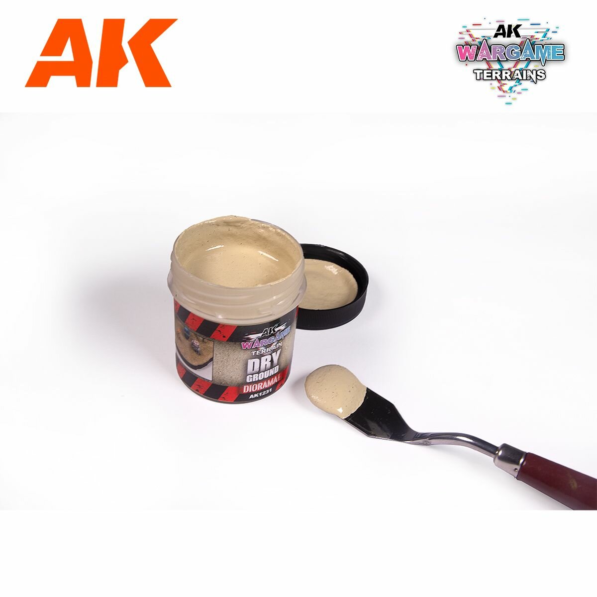 Паста для моделирования AK Interactive Dry Ground 100ml — фото 1