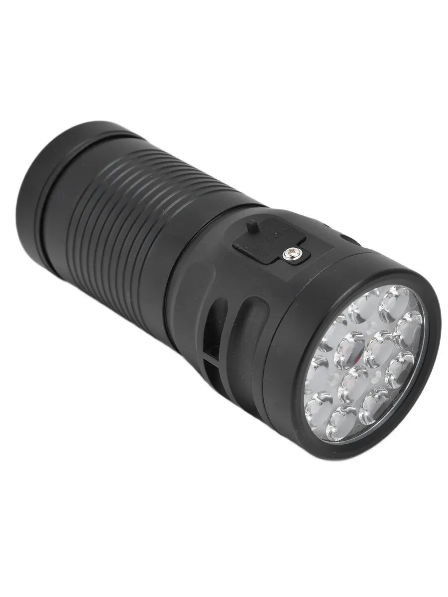 Самый яркий светодиодный фонарик, 8 режимов, тип C, 9000