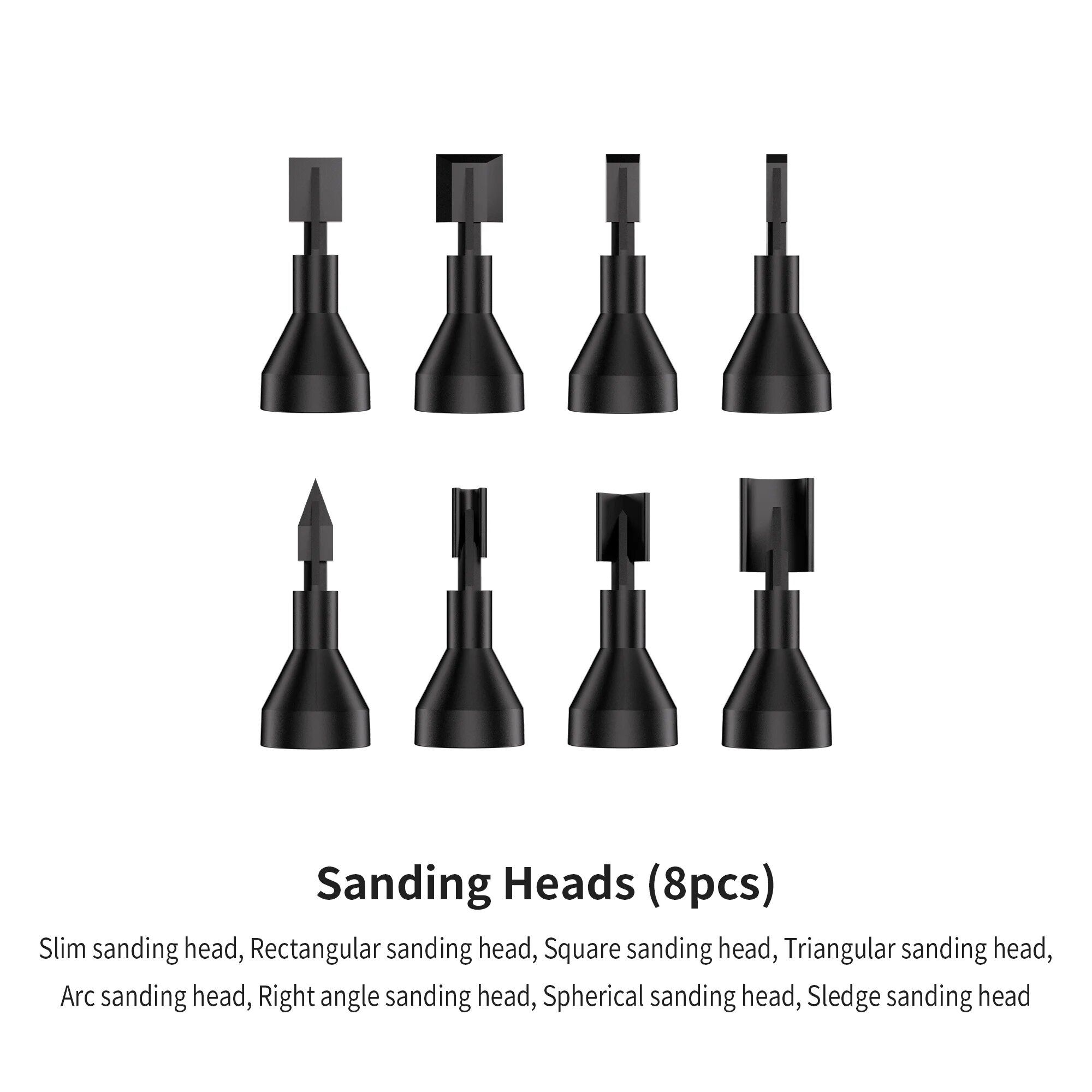 DSPIAE ES-A PRO Illusive Shadow электрическая шлифовальная машина Sanding Heads