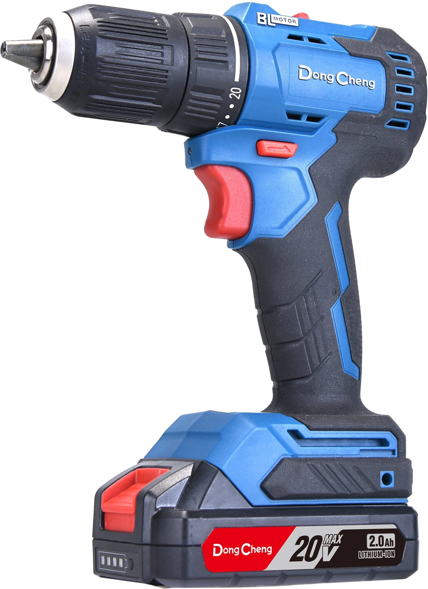 Дрель-шуруповерт DongCheng DCJZ2050 аккум. патрон: б