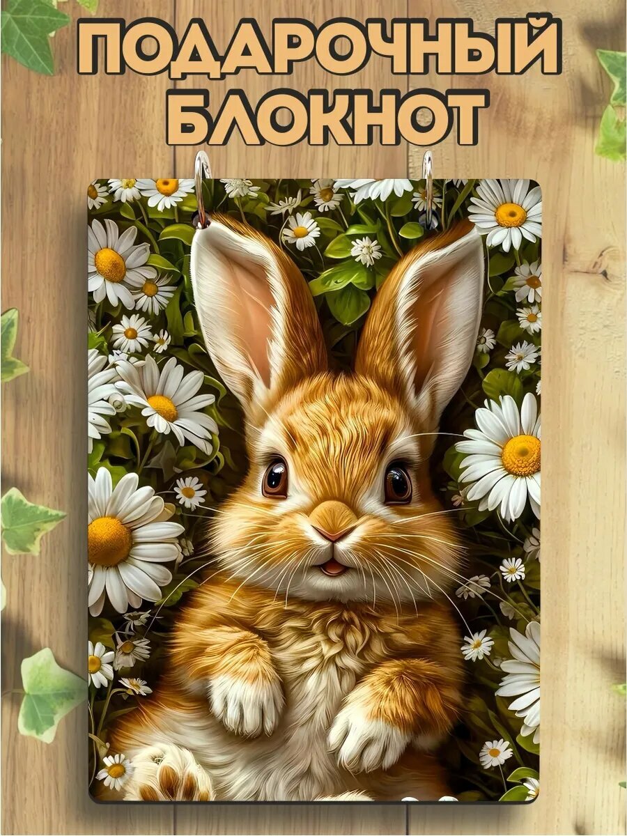Подарочный блокнот "Зайчик"