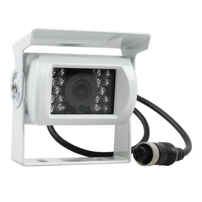 Камера заднего вида SMALUCK, ЖК-дисплей 4,3 дюйма, 12-24 В постоянного тока, 4 контакта, ИК, ночное видение, для автобусов, грузовиков, автофургонов, прицепов, 4Pin camera