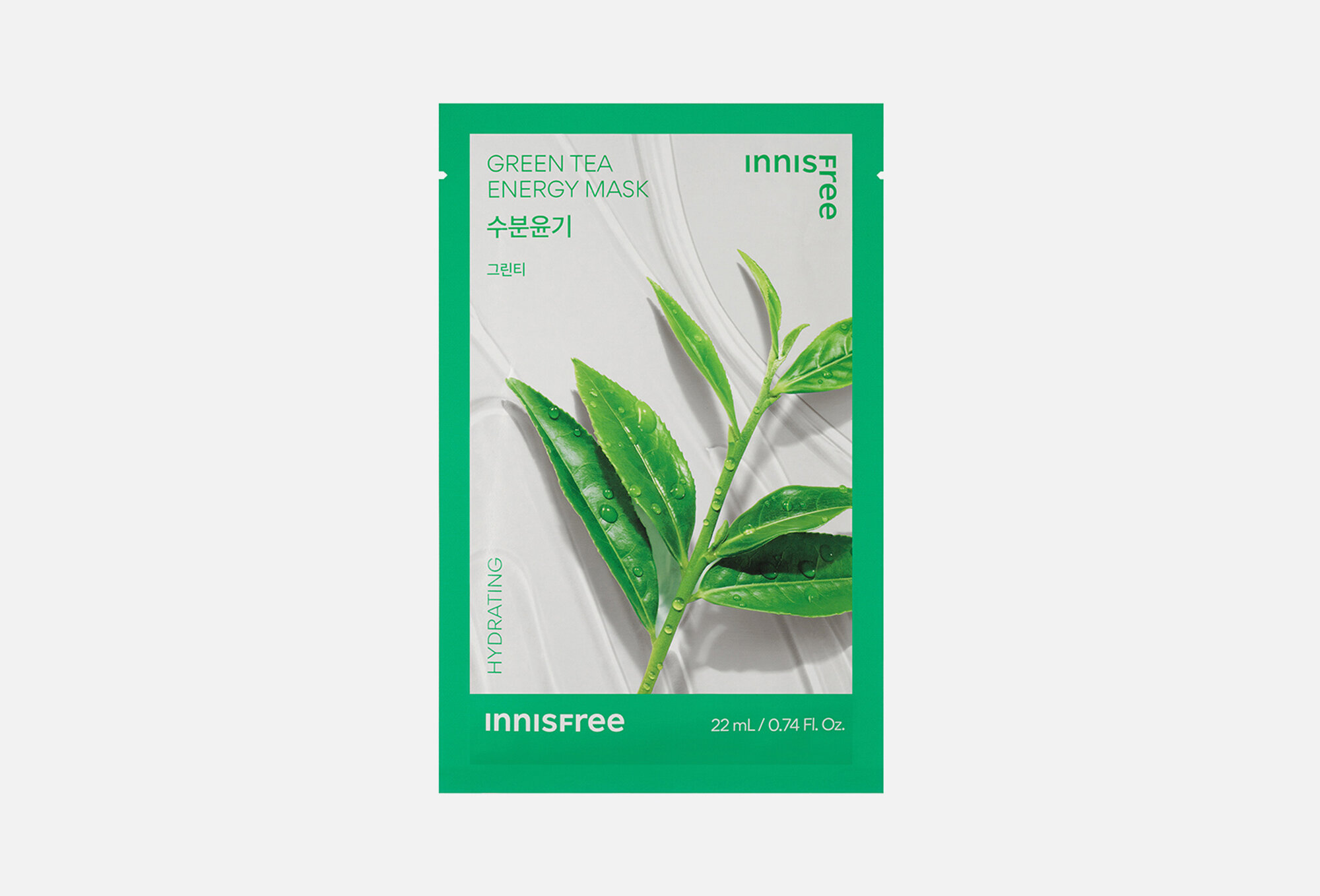 Увлажняющая маска для лица INNISFREE Green tea energy mask 22 мл