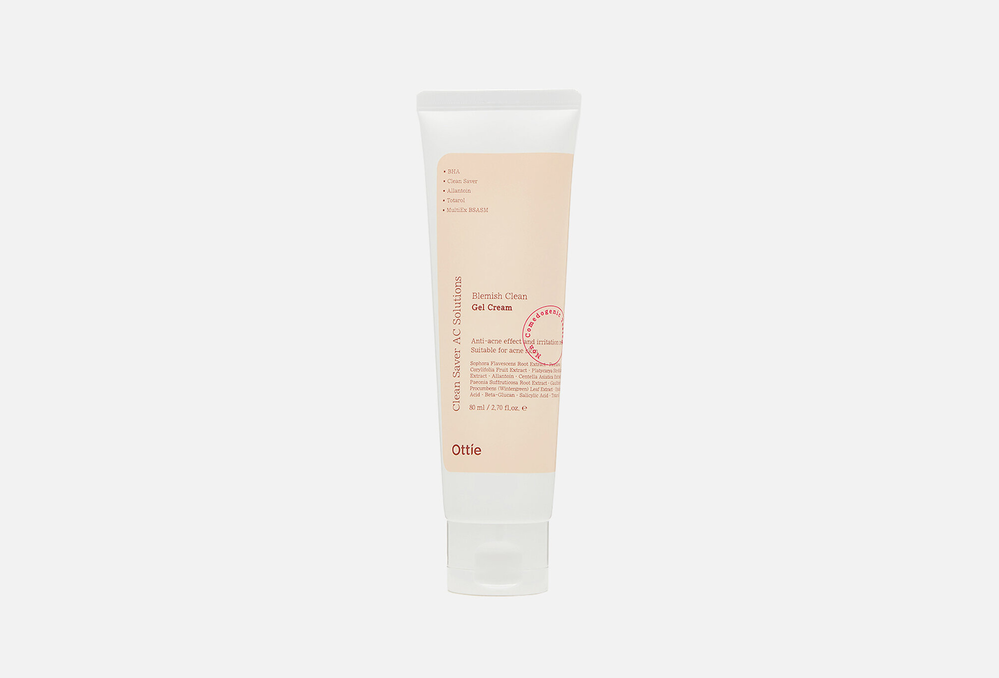 Гель-крем для проблемной кожи лица OTTIE Blemish Clean Gel Cream 80 мл