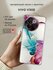 Чехол на Vivo V30e / Виво В30е с принтом "Розовые разводы рисунок"