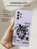 Чехол на Samsung Galaxy A73 / Самсунг Галакси А73 с принтом "Анатомическое сердц...