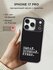 Чехол на Apple iPhone 17 Pro / Айфон 17 Про с принтом "Пылай и греши"
