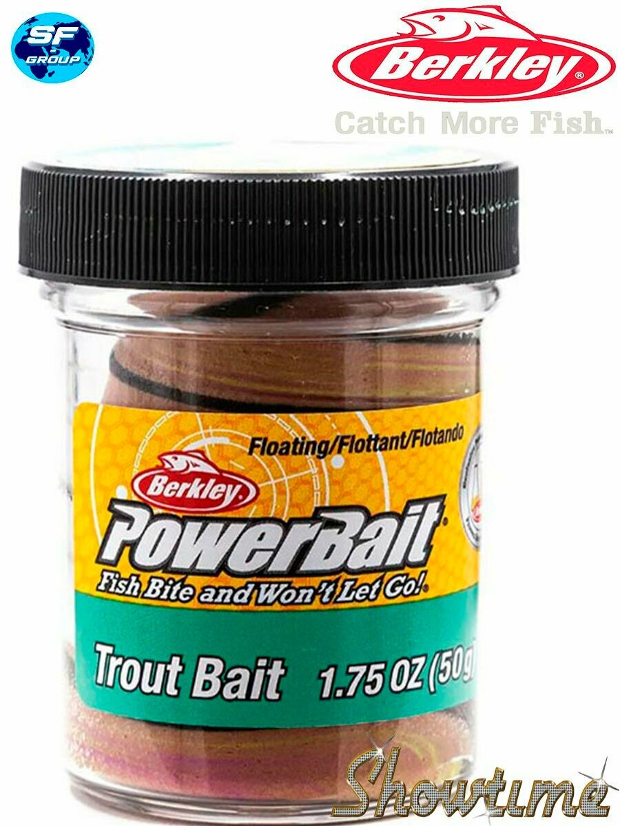 Паста Berkley PowerBait Trout Bait Showtime Shine 50g