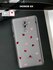 Чехол на Honor 6X / Хонор 6Х с принтом "Бордовые сердечки 2"