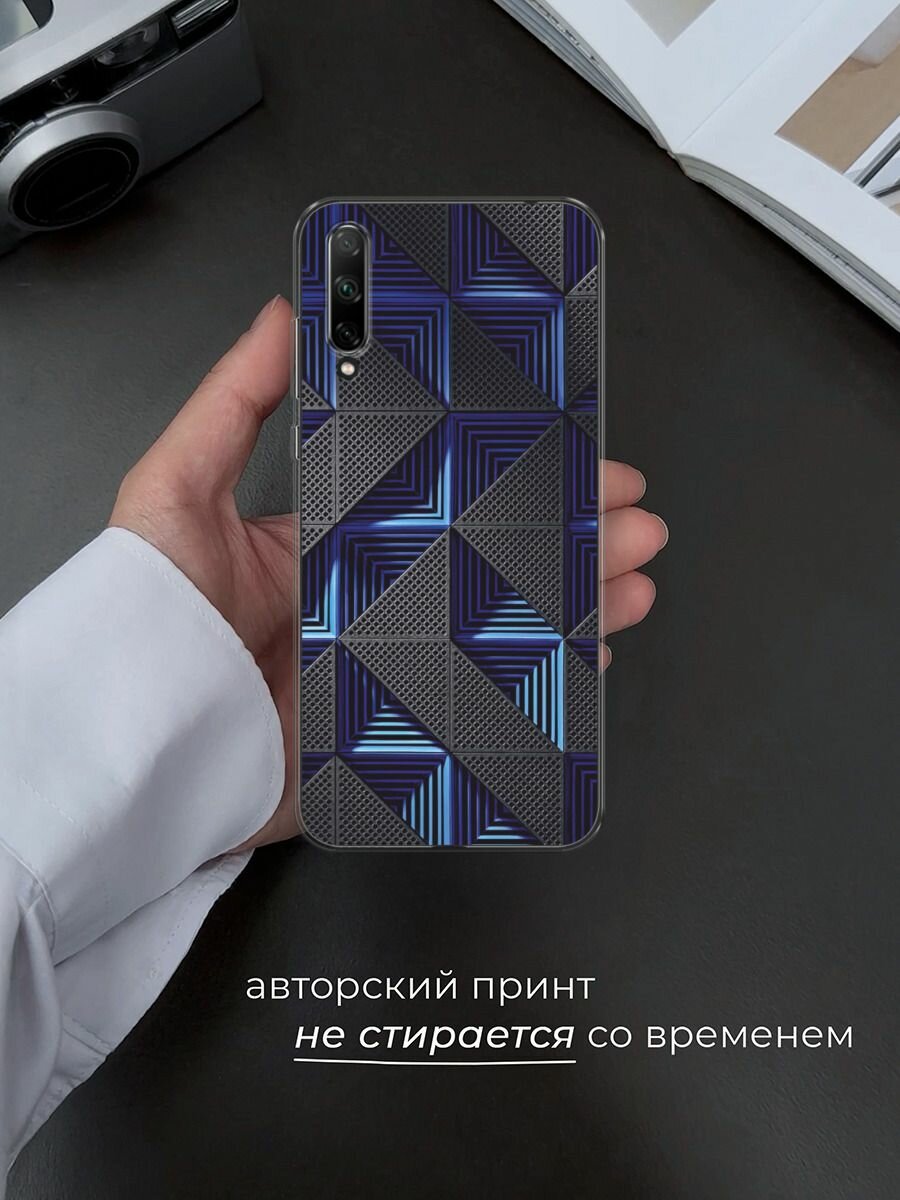 Силиконовый чехол на Honor 30i / Хонор 30i с принтом "IBM" — фото 1