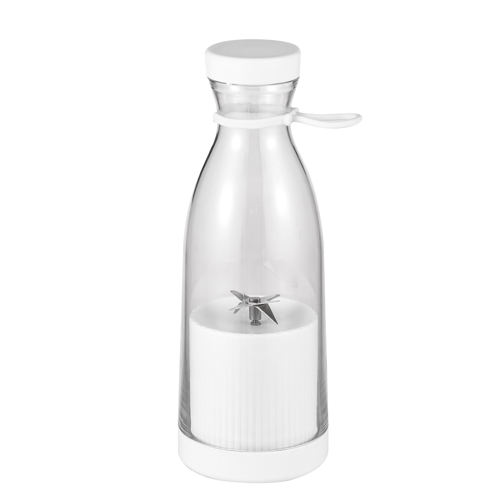 Портативный мини-электрический блендер 380 мл соковыжималки Кубка 6 лезвий для смузи для молочного коктейка сок пищи встроенная аккумуляторная батарея для туристической спортивной кухни на улице