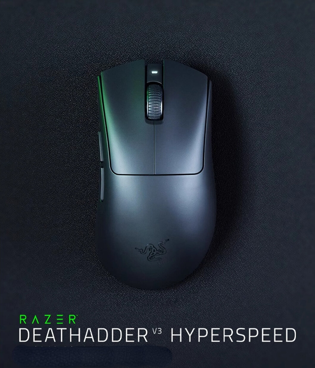 Игровая мышь Razer "DeathAdder V3", черный, для правой руки, проводная