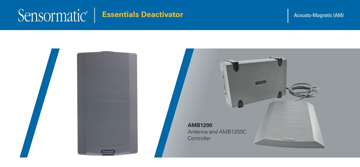 Акустомагнитный бесконтактный деактиватор Sensormatic ZBAMB 1200A