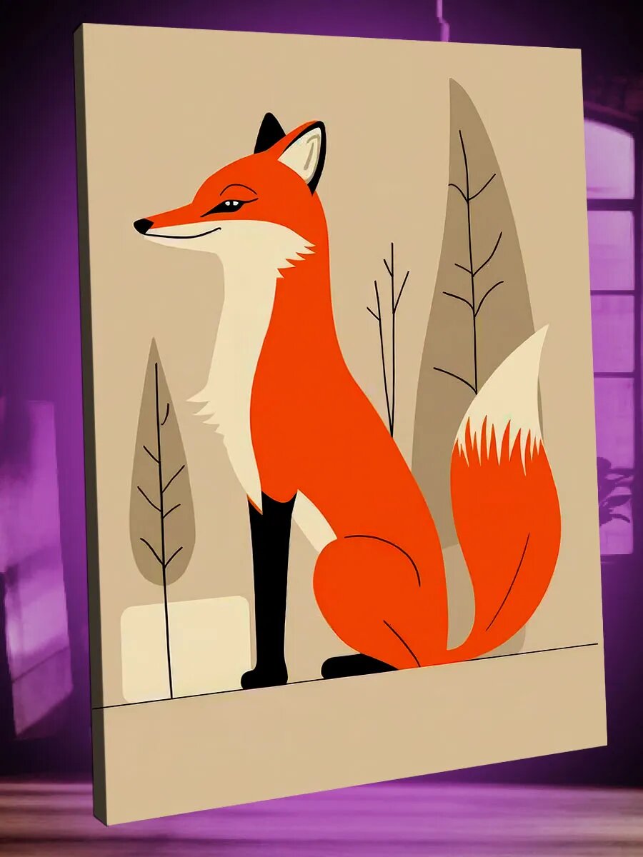Интерьерная картина Лиса