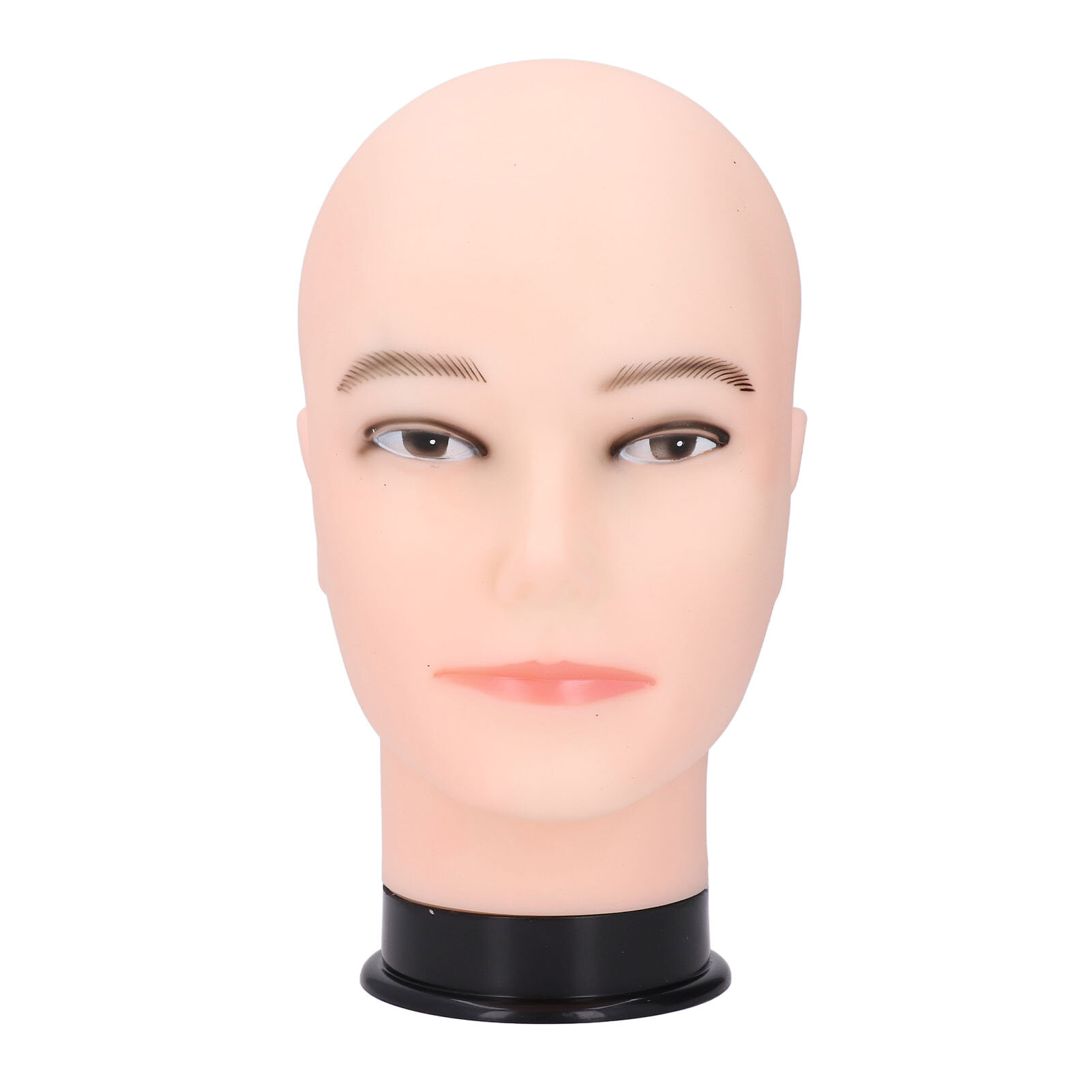 Лысый манекен модель модели ПВХ Универсальная шапка парик