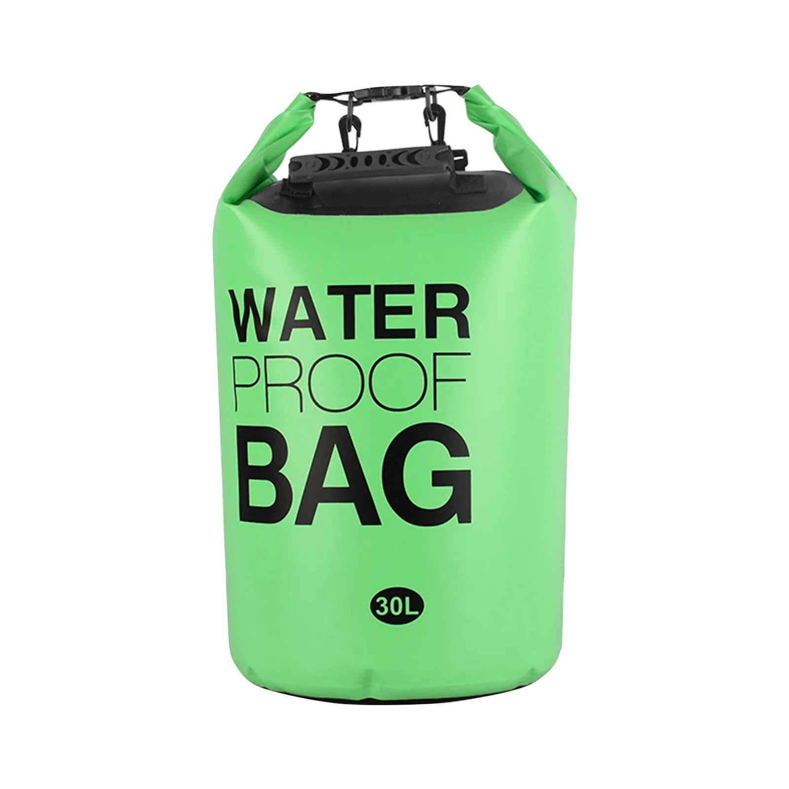 Водонепроницаемый сухой биг-бэг 30 л Roll Top Sack сохраняет снаряжение сухим для рафтинга, катания на лодках, плавания, кемпинга, рыбалки, водонепроницаемого рюкзака