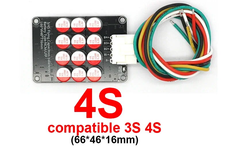 Активный балансир 4S Li-ion Lifepo4 3S-4S