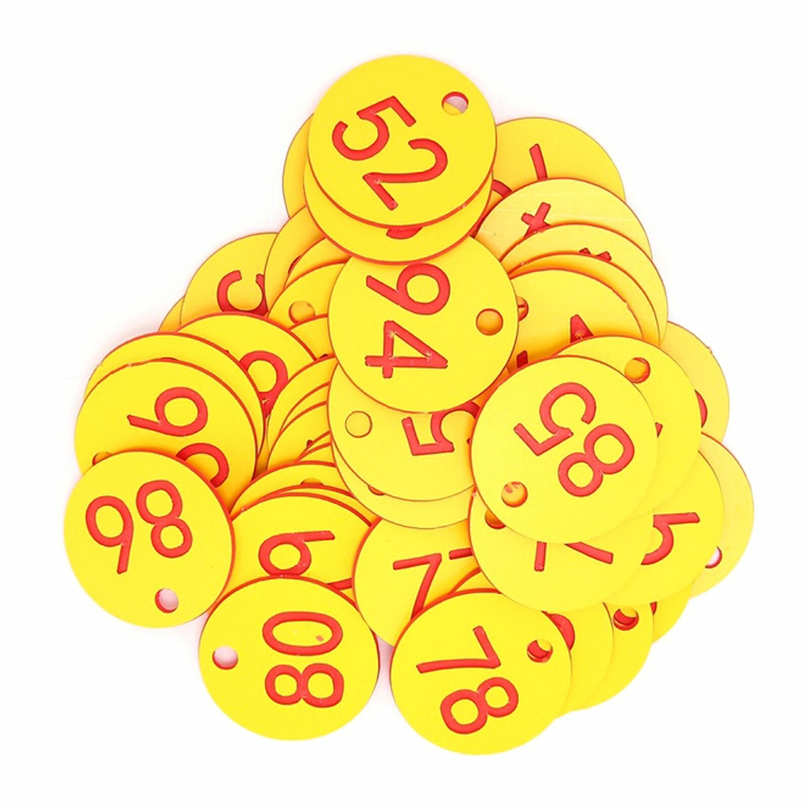 Номерные ярлыки 1-100 (100 шт.)