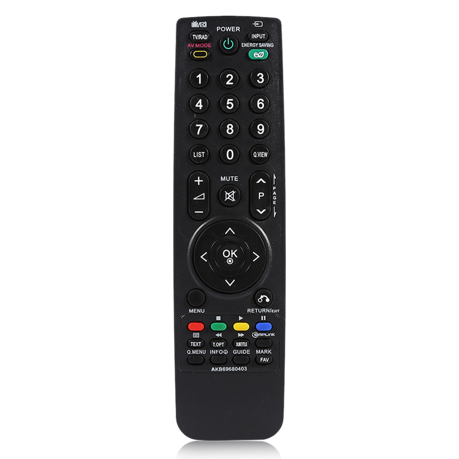 TV Remote Control, Tv Control Universal Low Power Consumption Replacement Conference for LCD LED Smart