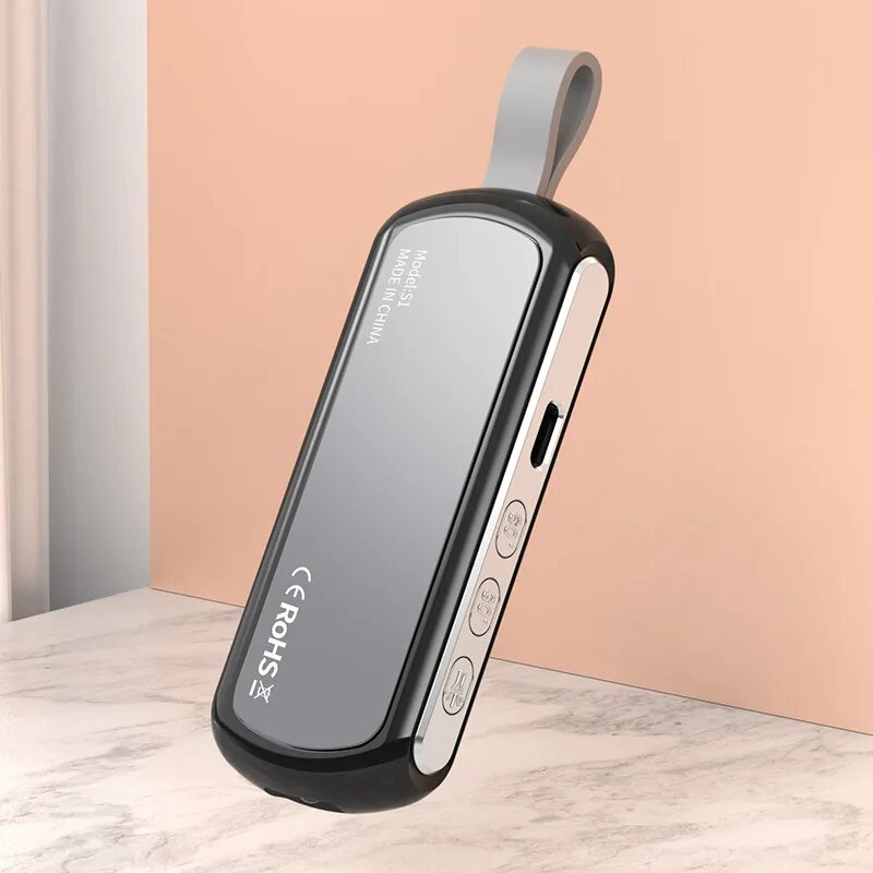 Динамик костной проводимости JINSERTA Black-silver Bluetooth 5.2