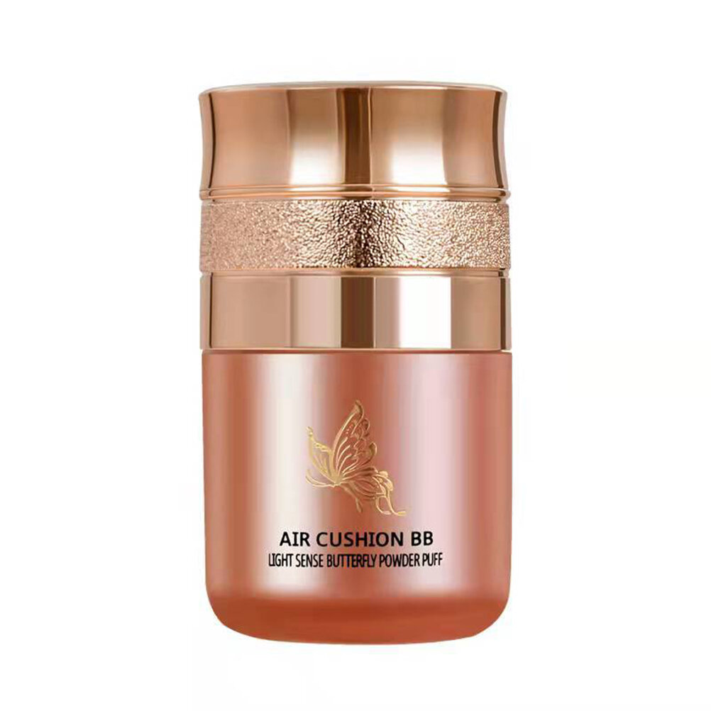 Крем Air Cushion BB Cream Light Sensitive Butterfly Powder Puff, стойкий консилер, косметика, увлажняющий крем для контроля жирности кожи