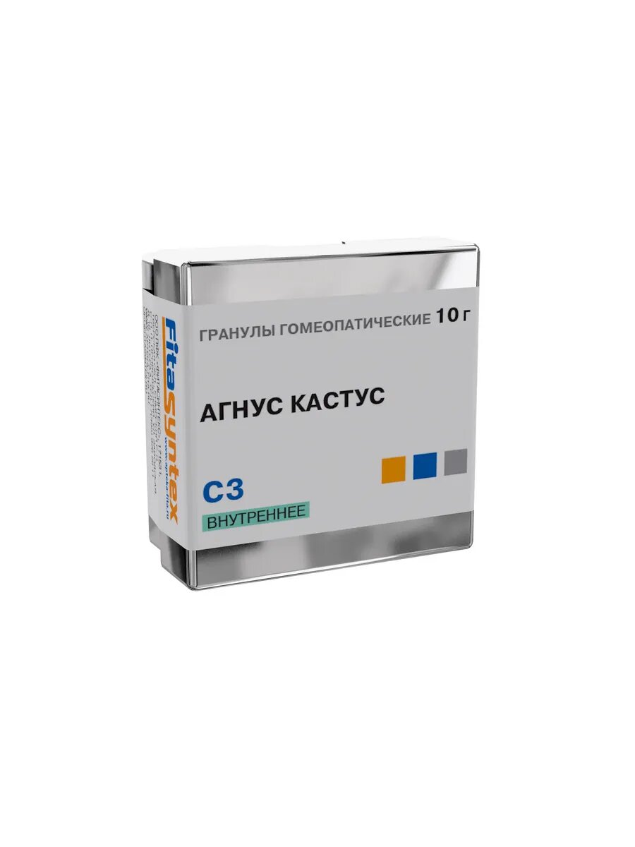 Агнус кастус С3, гранулы гомеопатические моно, 10 грамм , Фитасинтекс