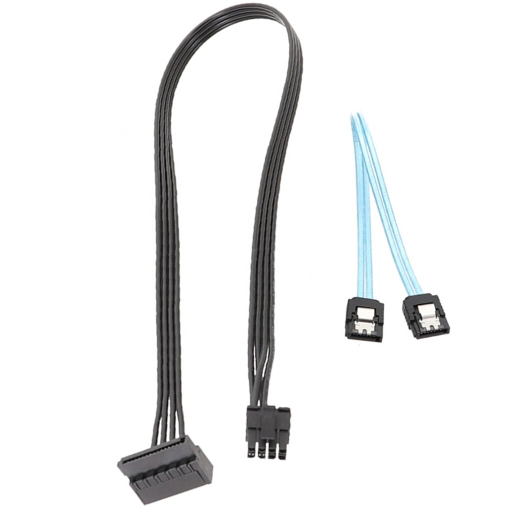 Небольшой 8-контактный Кабель питания SATA Для материнских плат, SSD-накопителя, Жесткого диска, Модульного кабеля для ПК B515 B520 W515