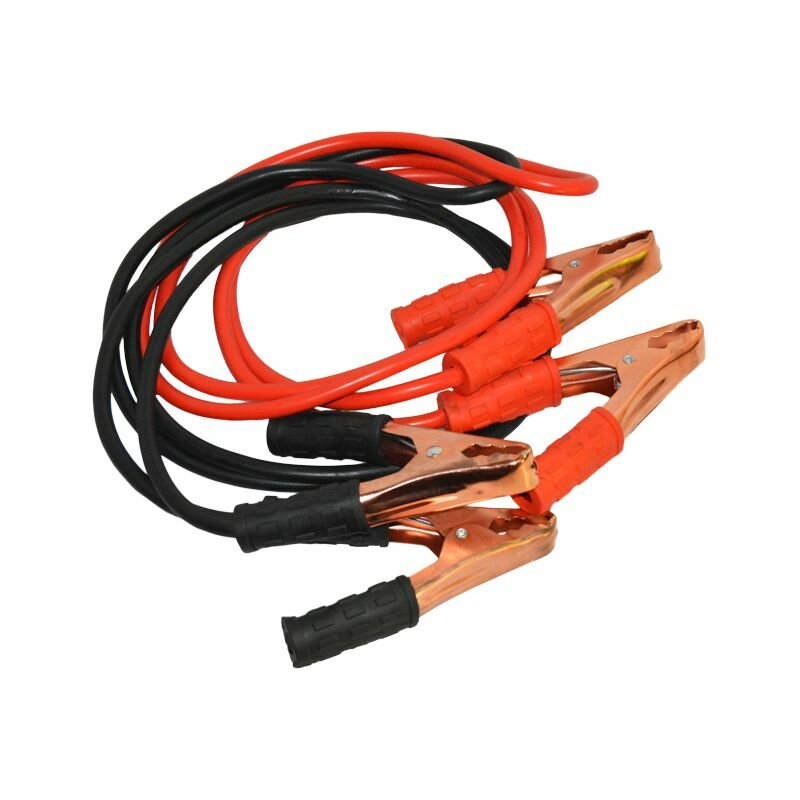 Пусковые провода для прикуривания аккумулятора автомобиля с крокодилами 500А 2.5 метра AIST 19890101 стартовые медные