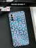 Чехол на Tecno Spark 7 / Техно Спарк 7 с принтом Паттерн розовый леопард, прозра...