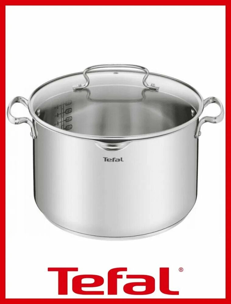 Tefal Кастрюля DuettoPLUSG7196455, Нержавеющая сталь