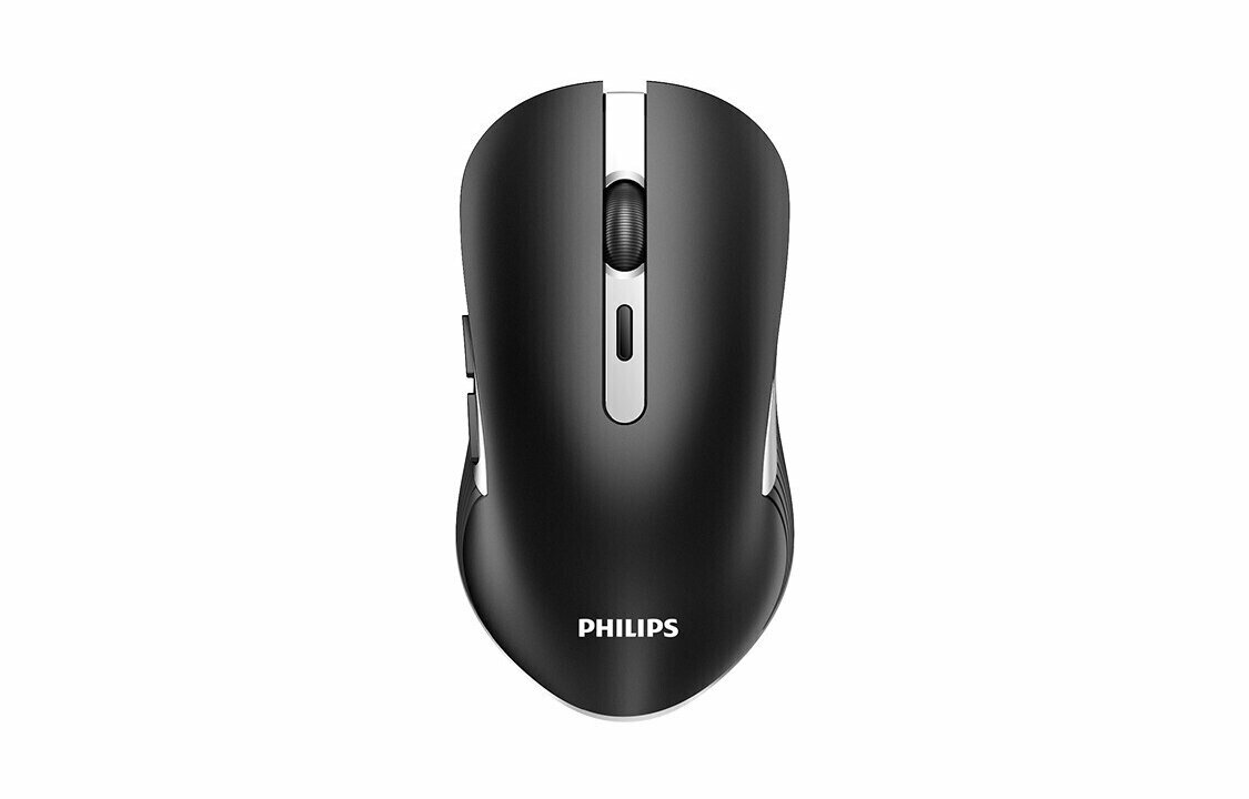 Мышь PHILIPS, multicolor, оптическая, USB, до 1600 DPI, многоцветная подсветка