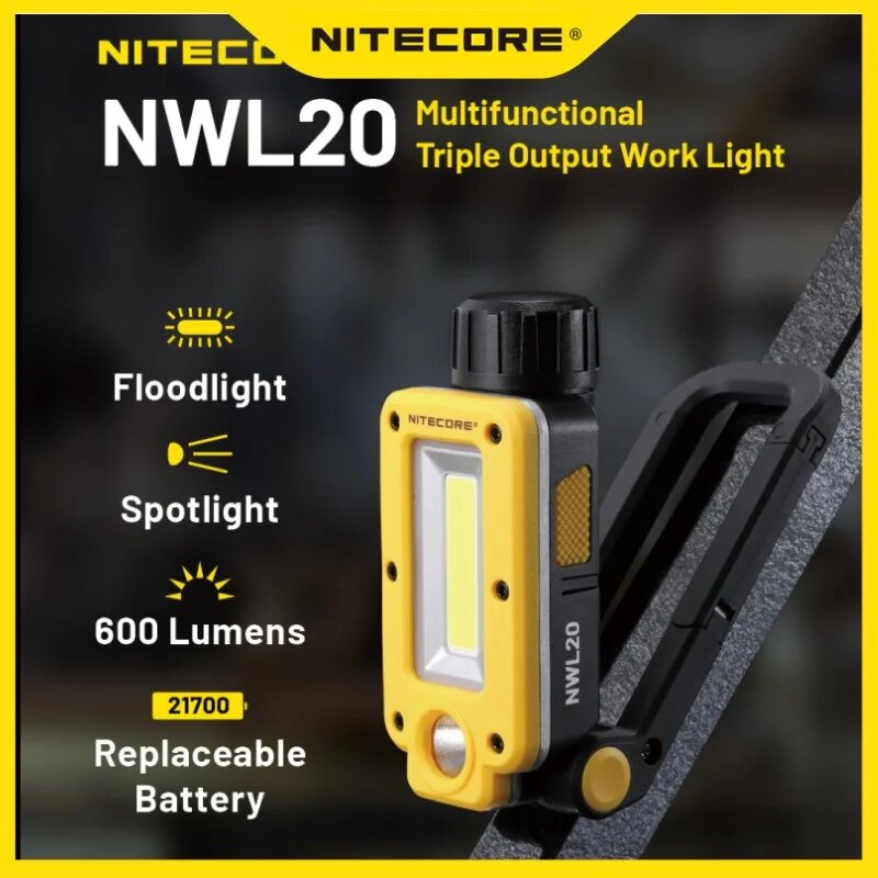NITECORE NWL20 Фонарь 600 Люмен — фото 1