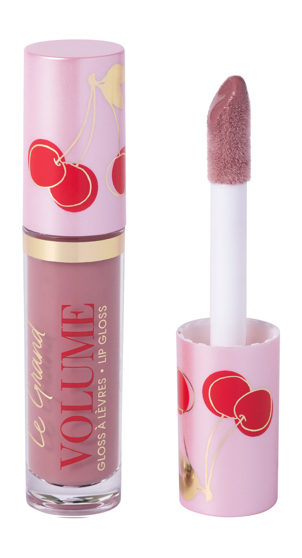 VIVIENNE SABO Блеск для губ Lip gloss Gloss a levres Le grand volume, 3 мл, 15 бежево-бордовый