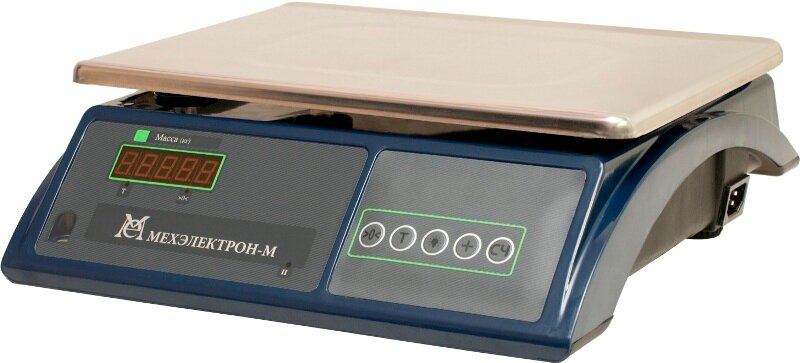 Весы фасовочные мехэлектрон-м ВЭТ-3-0.5/1-2С-ДБ (LED)