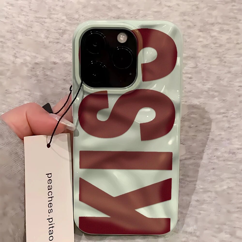 Чехол Kiss Word Green-WQE2492 для iPhone 14 ProMax