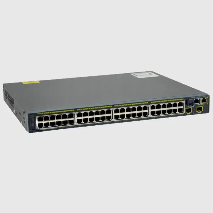 Коммутатор Cisco WS-C2960S-48FPD-L 48х10/100/1000 Мбит/с PoE 2хSFP+