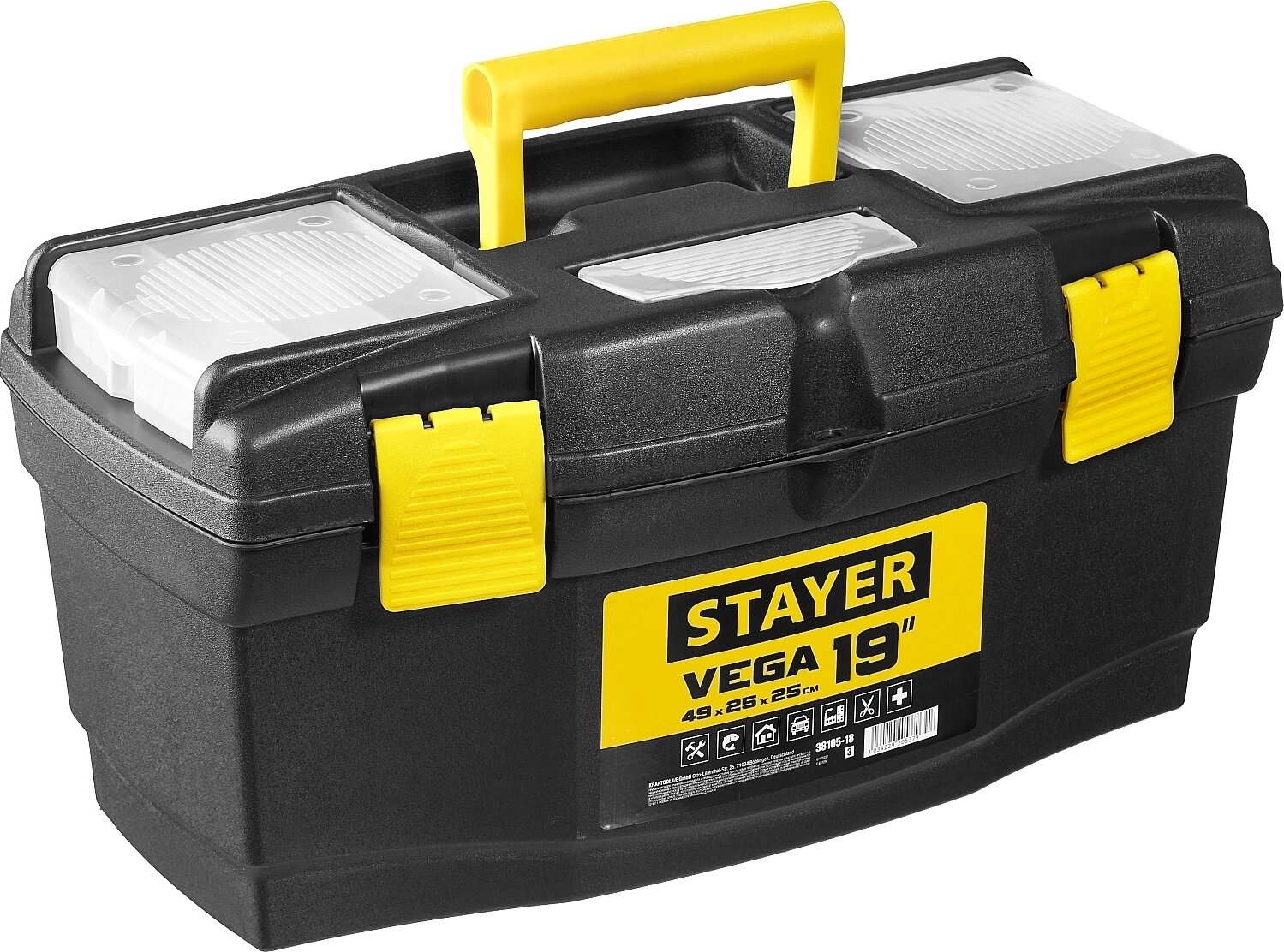 Пластиковый ящик для инструментов STAYER 38105-18_z03