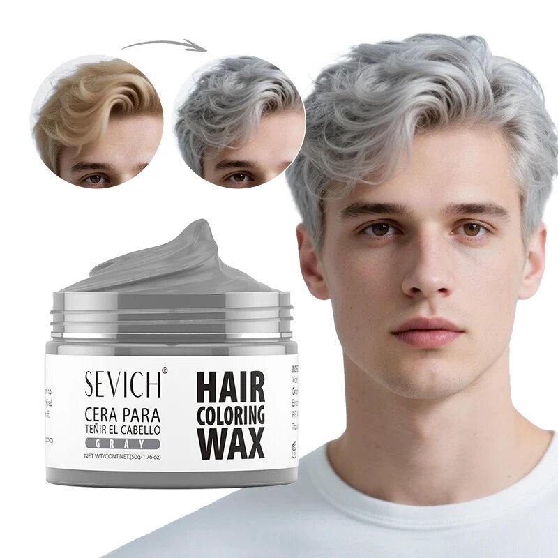 Временная Краска Для Волос SEVICH, 13 Цветов, Для Хэллоуина, Одноразовая, Воск Для Окрашивания Волос Для Мужчин И Женщин