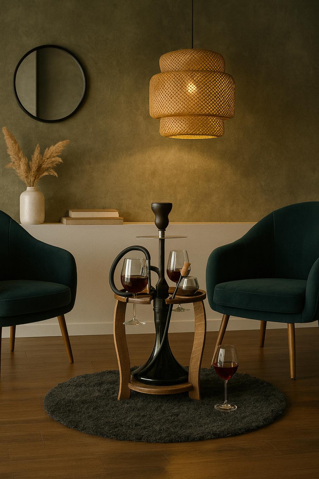 Разборный столик для релакса антик, винный столик, держатель для вина, столик для lounge зоны