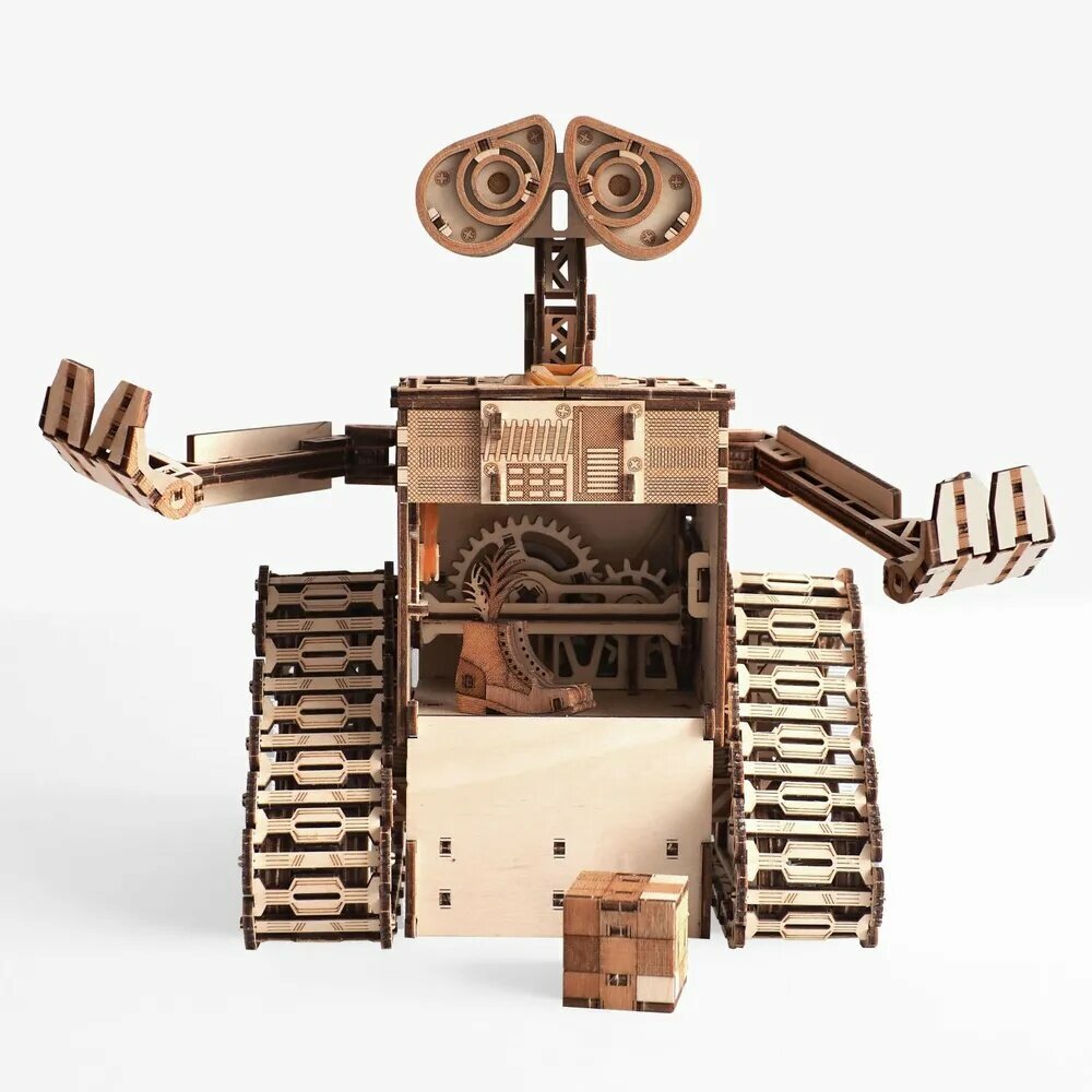 Деревянный конструктор Робот Drover (DROVO)