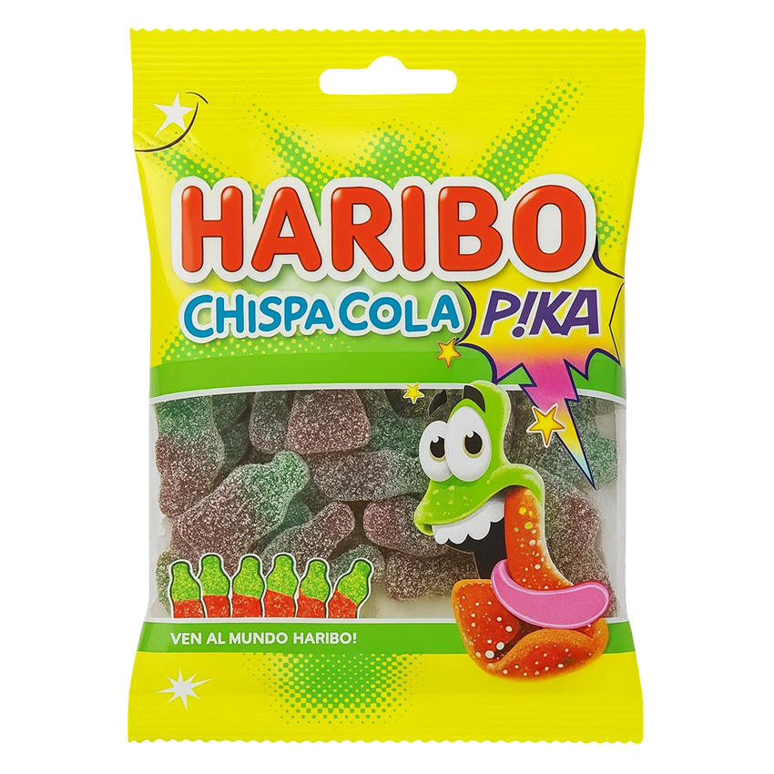 Haribo Chispa Cola мармелад жев кислая кола 100 гр