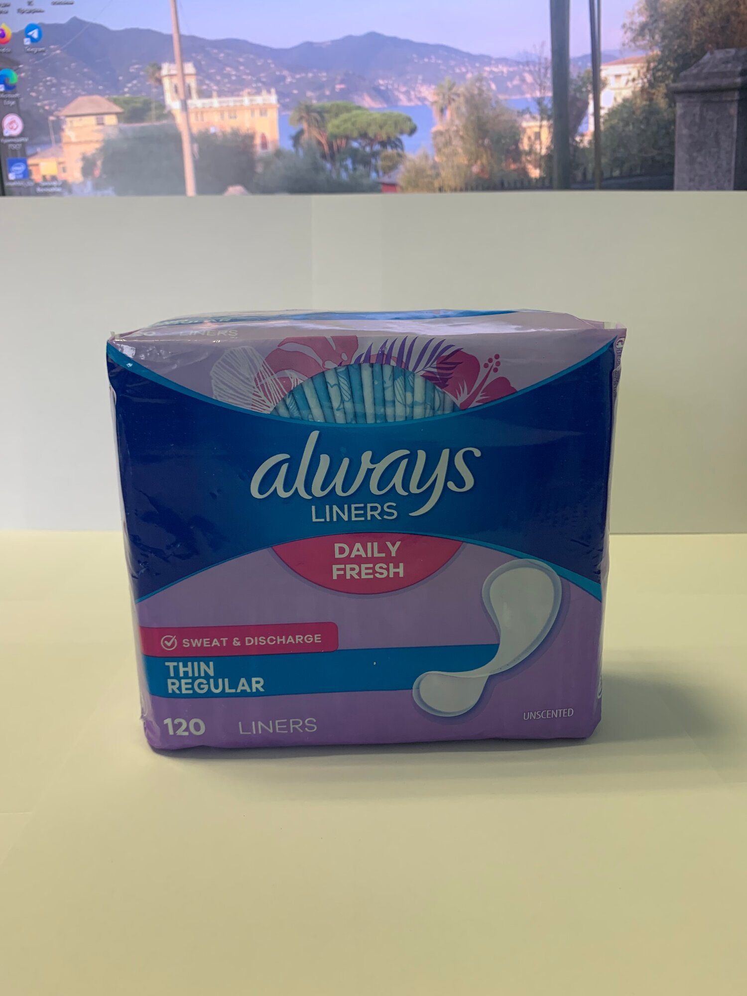 Ежедневные прокладки Always Daily Fresh, тонкие, без запаха, 120 шт.
