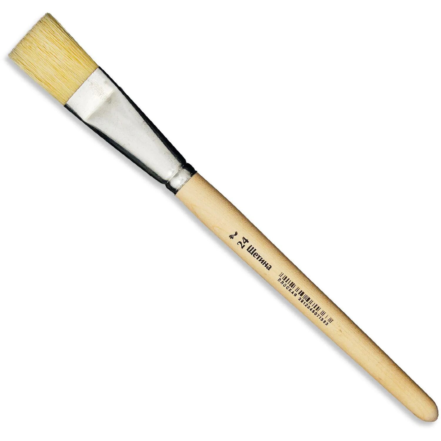 Кисть №1 School щетина плоская №24