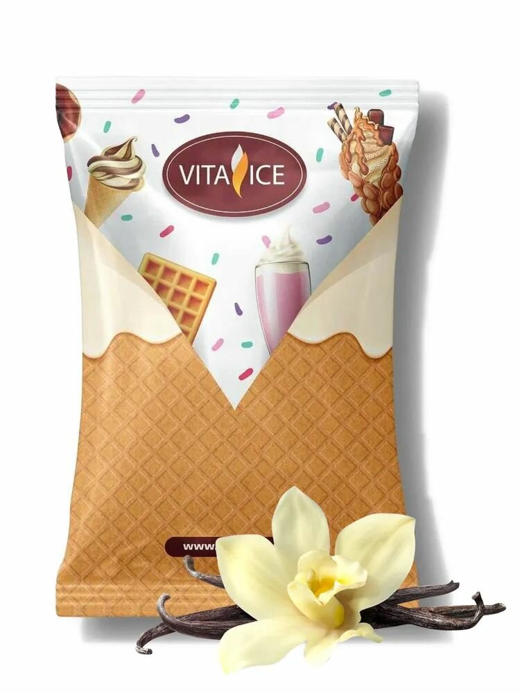 Смесь молочно-растительная Vita Ice жирн. 15% Премиум сливочная для молочных коктейлей и мороженого,