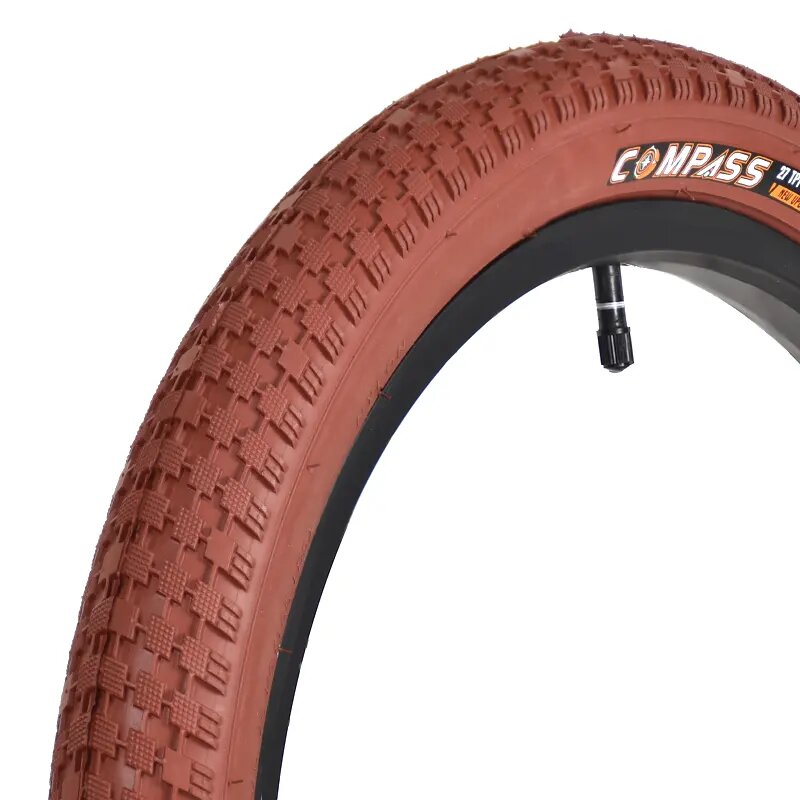 Велопокрышка 20"x2.30, Wanda P1042, коричневый