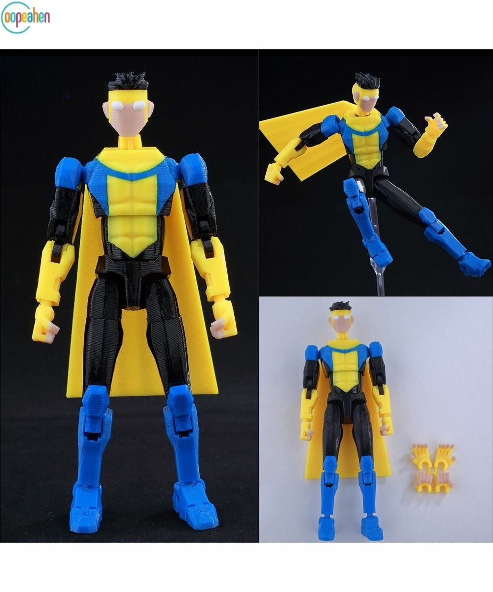 Фигурка Неуязвимый (Invincible-Mark Grayson) Lucky Dummy 13,3D-печатный подвижный манекен