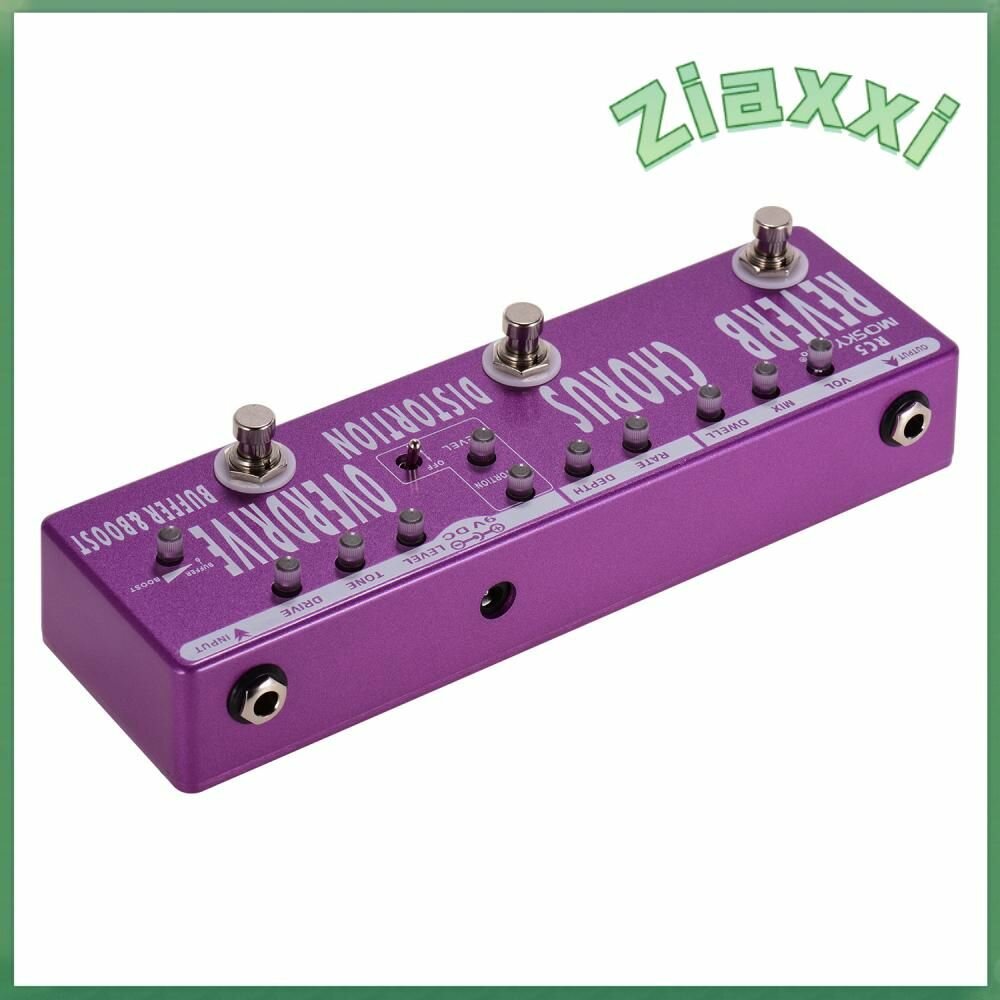 Многофункциональная гитара Pedal, 6 эффектов, для музыкантов