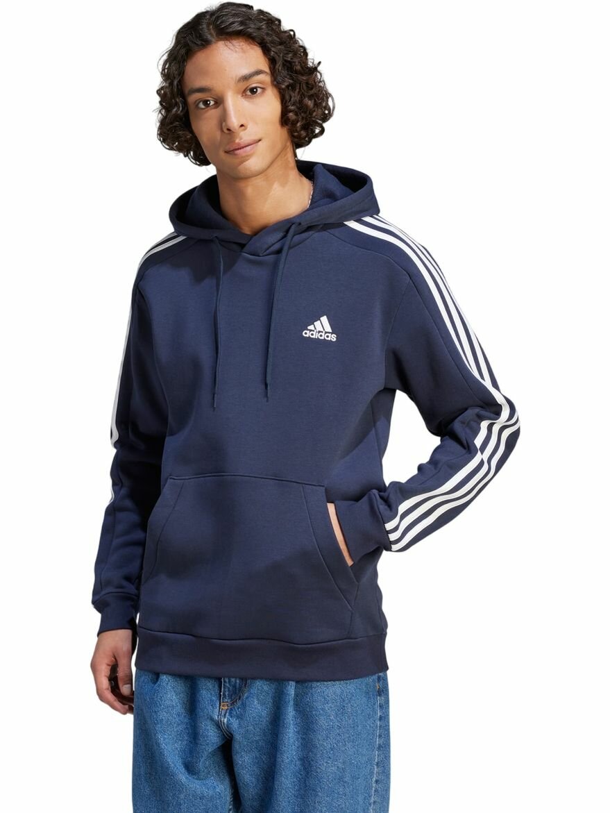 Худи спортивное Essentials Fleece 3-Stripes Hoodie
