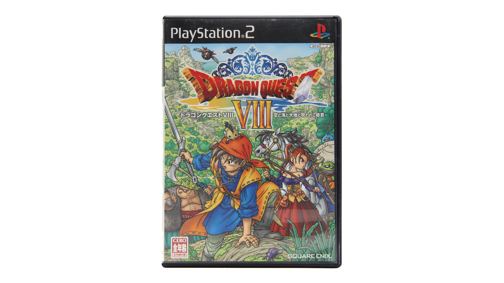 Dragon Quest 8 (VIII) Journey of the Cursed King (PS2, NTSC-J)